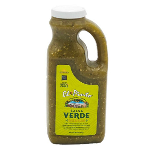 MEDIUM SALSA VERDE -SALE $3.50 per Jug 35 oz! – El Pinto Co-Packing
